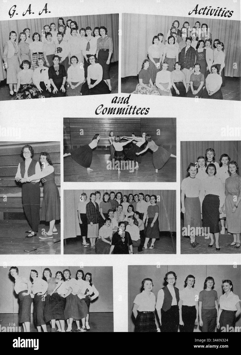 This 1957 edition of Aurean, Richfield High School's yearbook ...