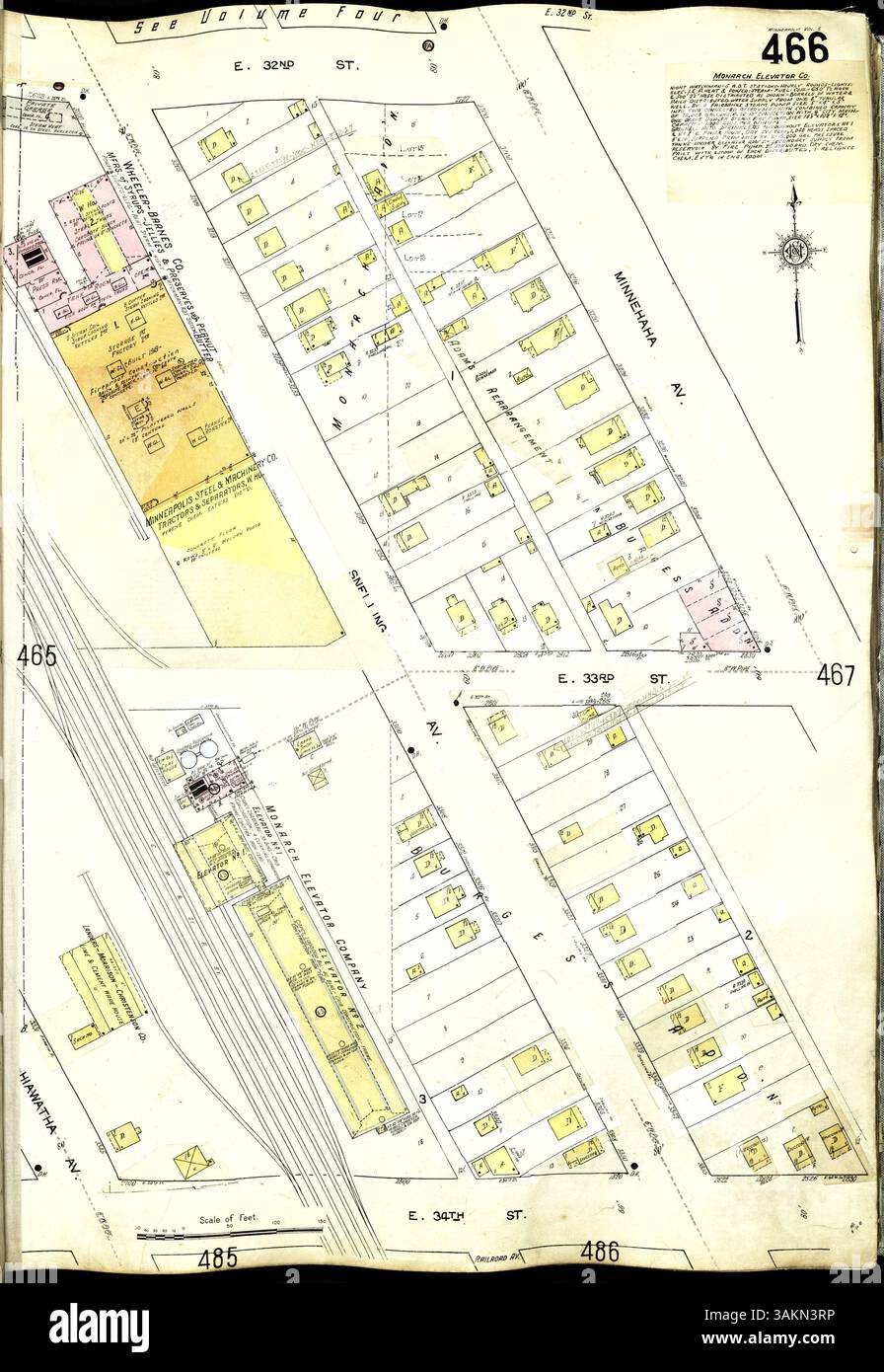 This volume of Sanborn Insurance Maps offers insights into Minneapolis ...