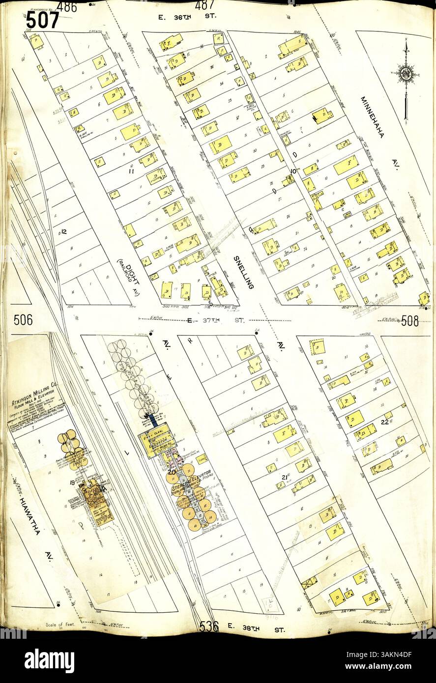 Sanborn Insurance Maps, Volume 5, document Minneapolis's development ...