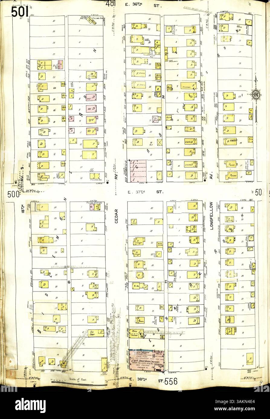 This volume of Sanborn Insurance Maps illustrates Minneapolis's urban ...