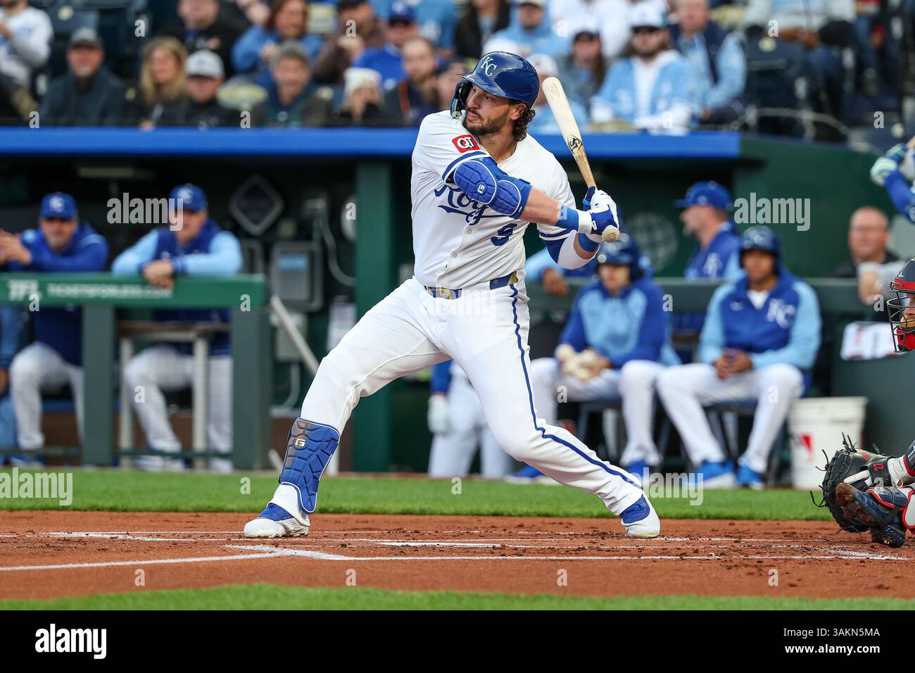 April 8, 2025: Kansas City Royals first baseman Vinnie Pasquantino (9 ...