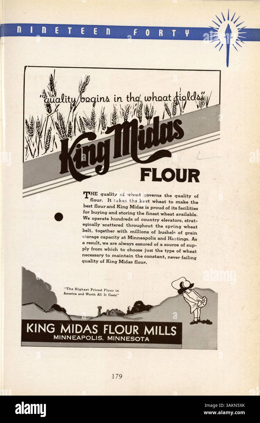 The 1940 edition of Blake High School's 'Call-O'-Pan' yearbook ...