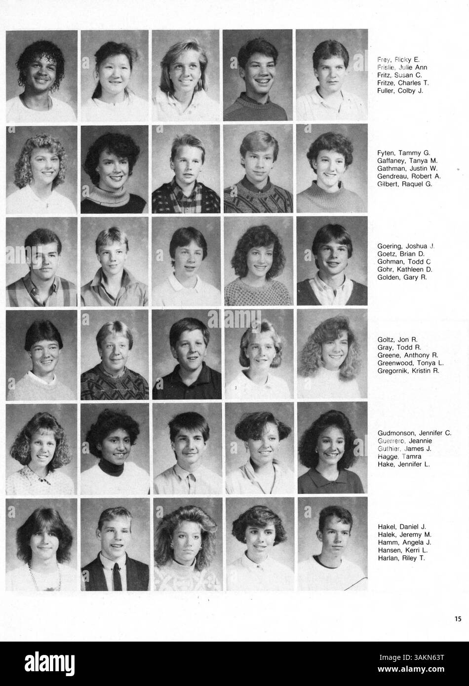 This 1987 edition of the 'Knights' yearbook from North View Jr. High ...