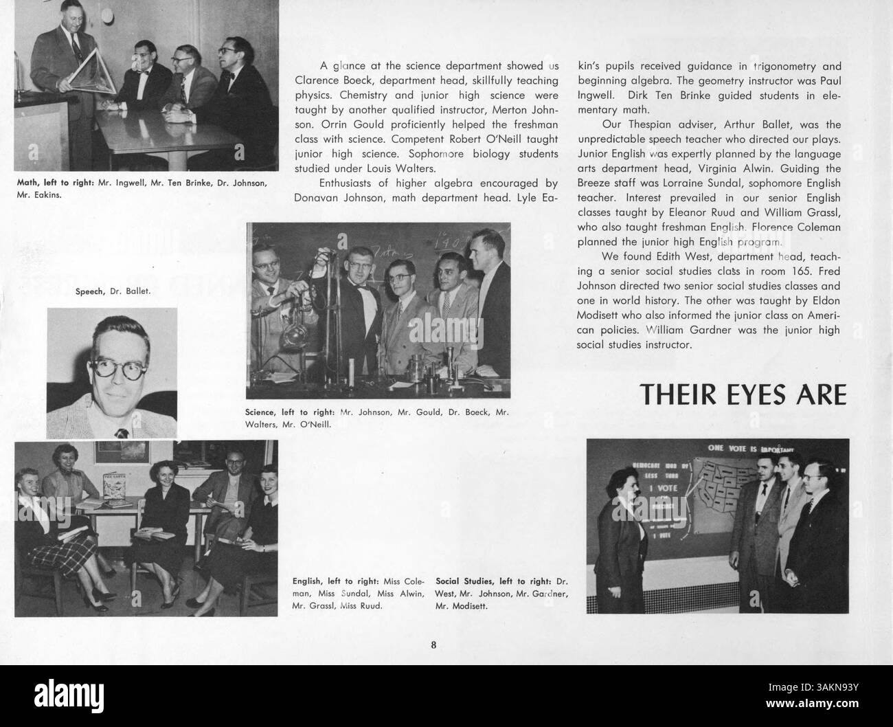 The 1955 University High Yearbook, Bisbila, offers a detailed look at ...