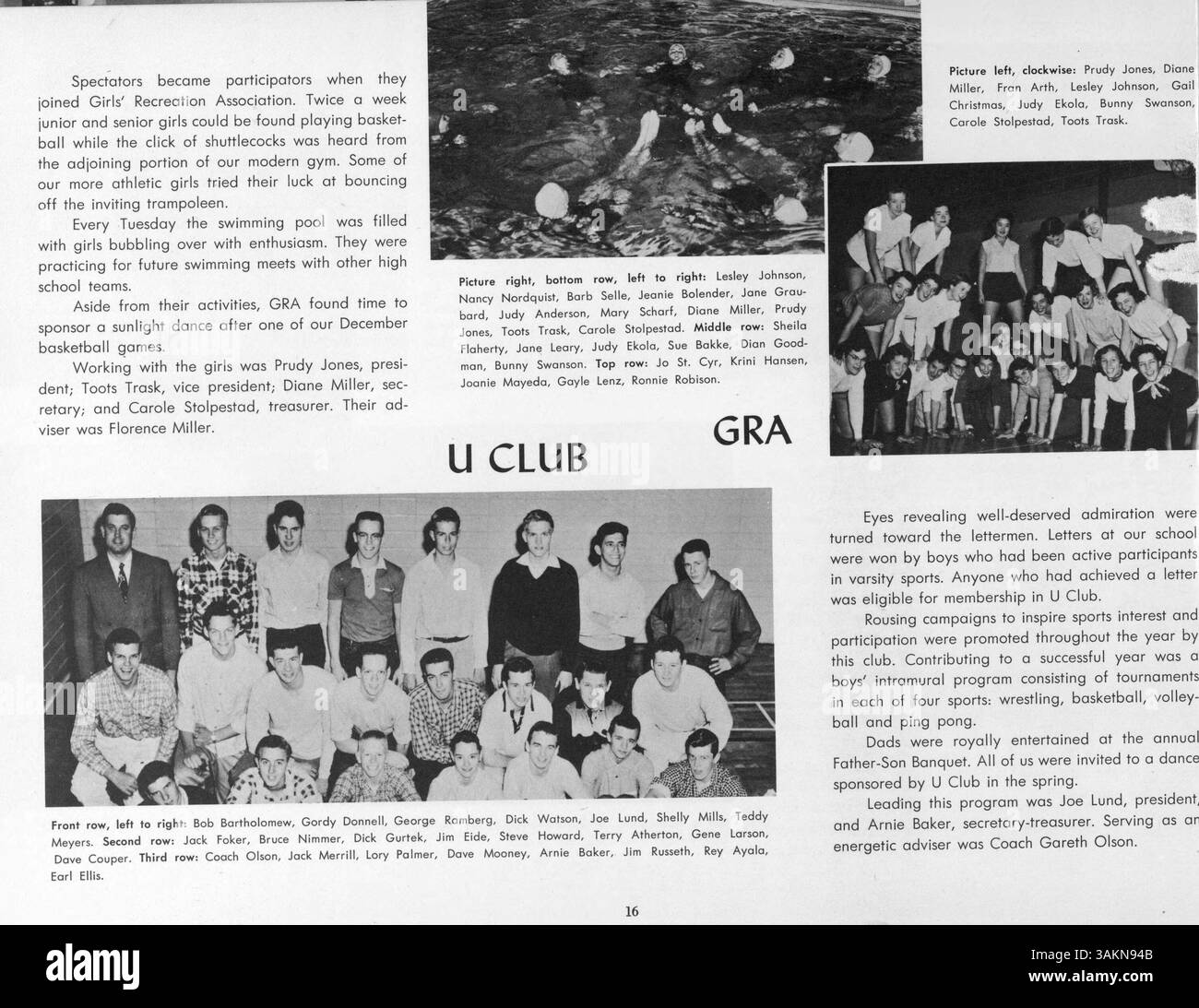 The 1955 University High Yearbook, Bisbila, preserves the memories of ...