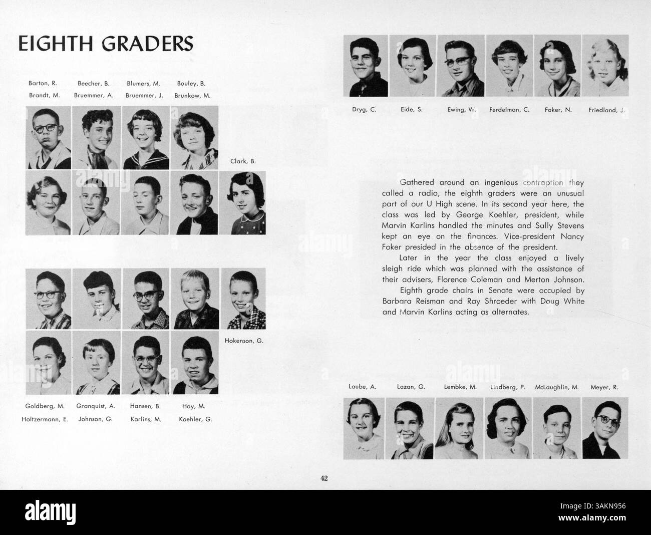 The 1955 Bisbila Yearbook from University High School captures students ...