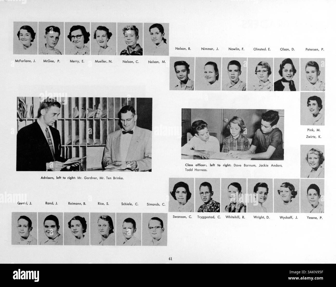The 1955 Bisbila Yearbook from University High School features students ...