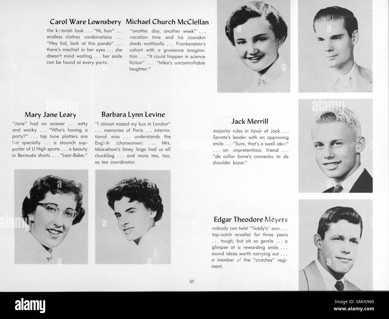The 1955 University High Yearbook, Bisbila, provides a record of the ...