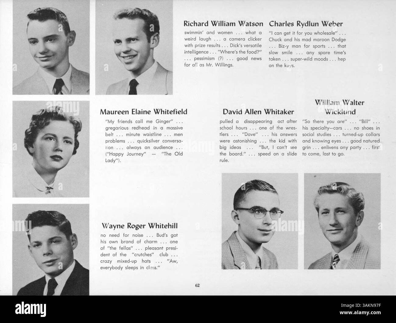 This 1955 Bisbila Yearbook from University High School features ...