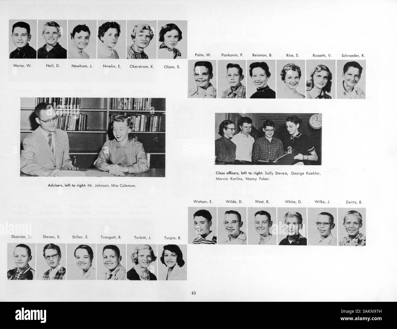 This 1955 Bisbila Yearbook from University High School showcases ...