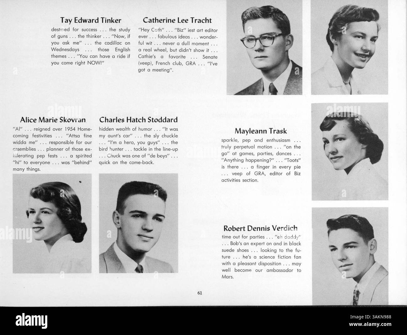 This 1955 Bisbila Yearbook from University High School highlights the ...