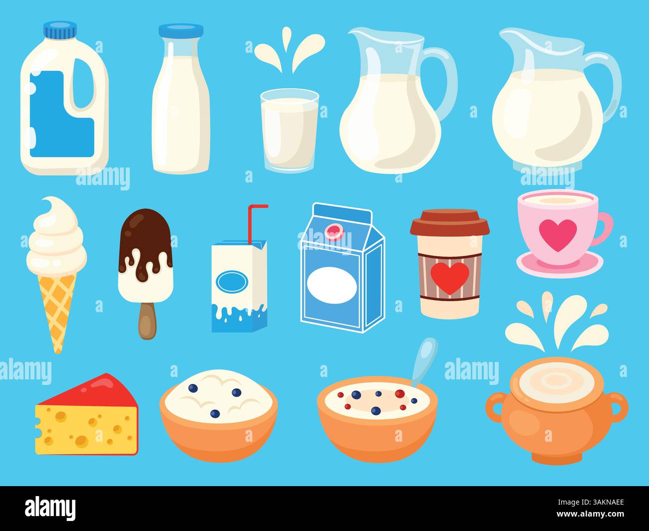 Oat milk package isolated Stock Vector Images - Alamy