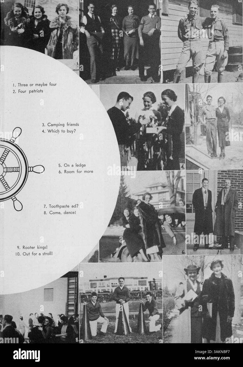 The 1936 Washburn Yearbook, titled Wahian, commemorates the significant ...