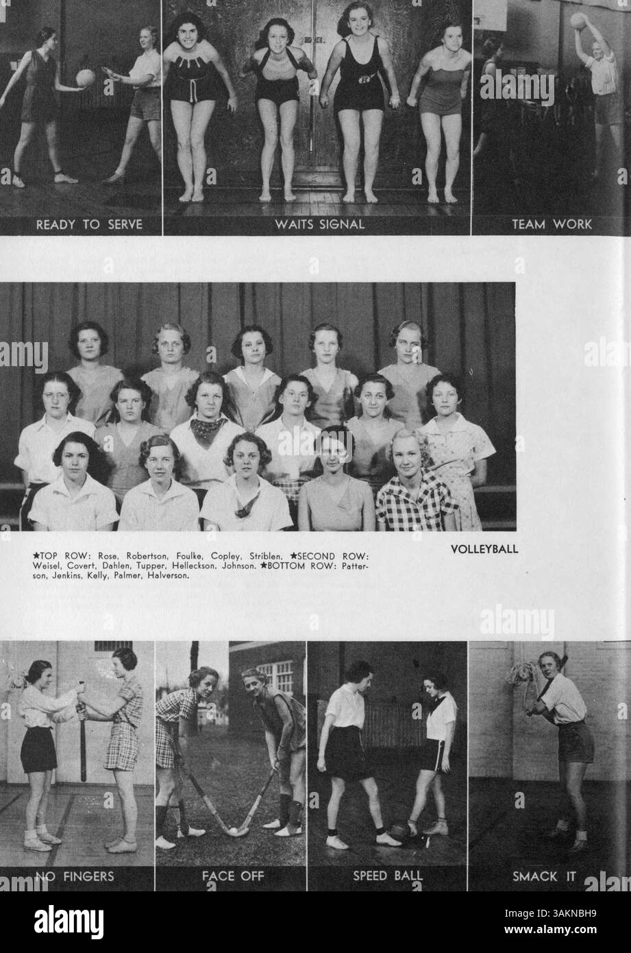 The 1936 Wahian yearbook highlights the achievements of students ...