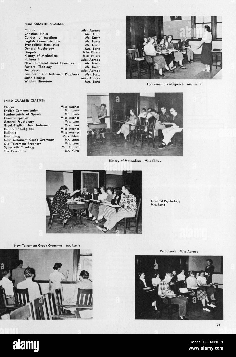 The Beacon 1954 yearbook from Holiness Methodist School of Theology ...