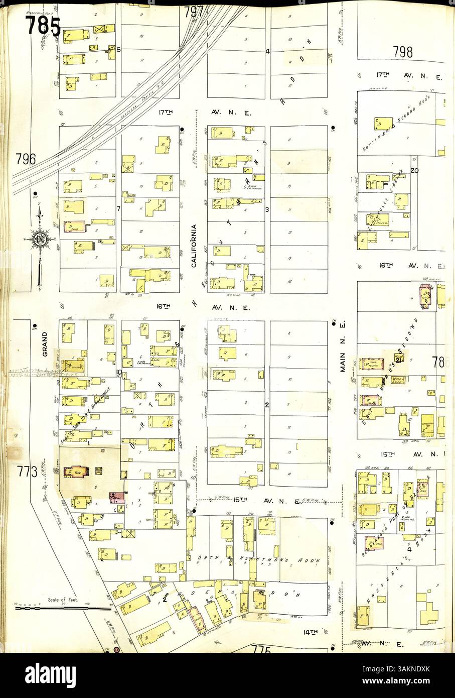 Sanborn fire insurance maps offer insights into Minneapolis' city ...