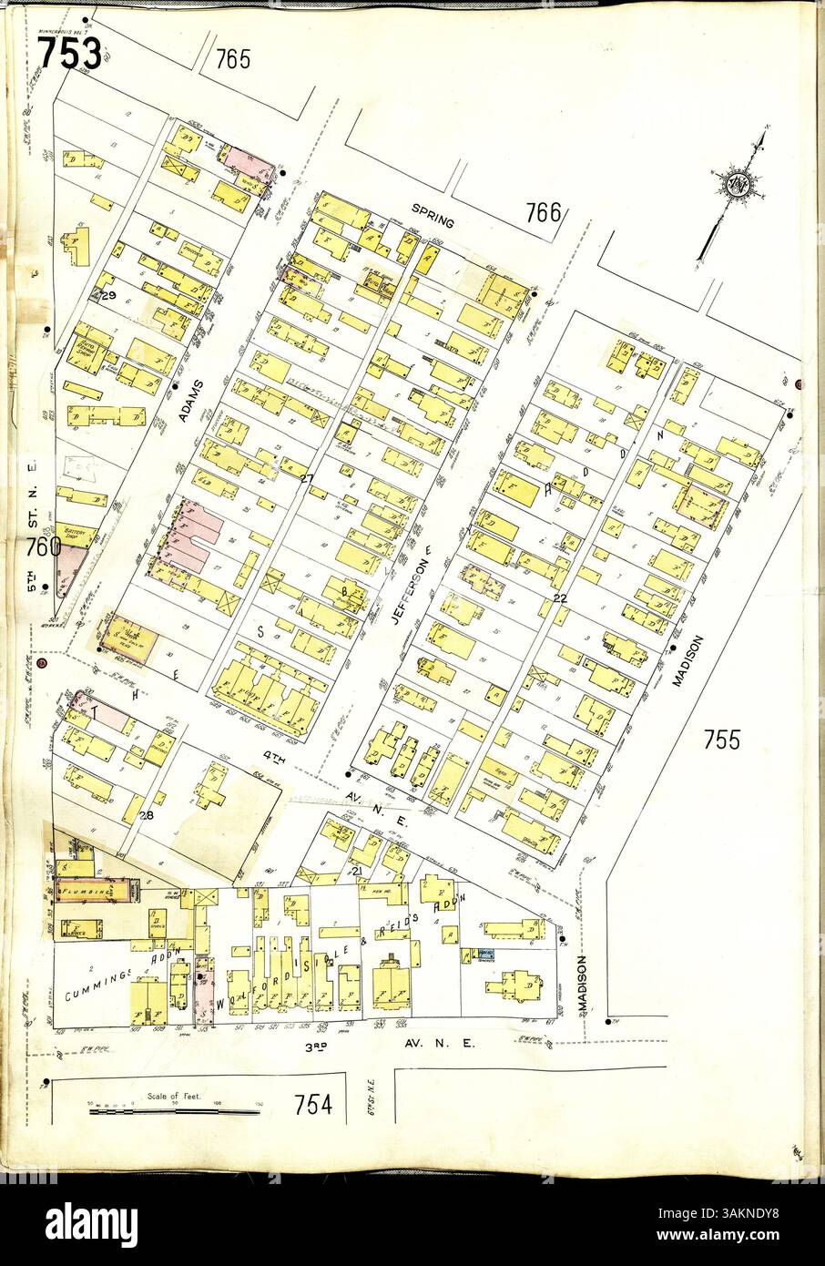 This volume contains Sanborn fire insurance maps showcasing the growth ...