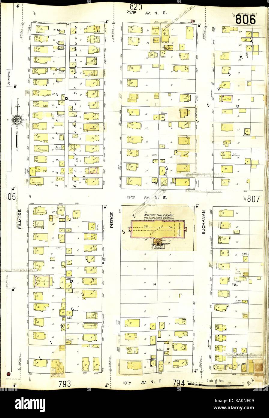 Volume 7 of the Sanborn Insurance Maps series provides a visual record ...