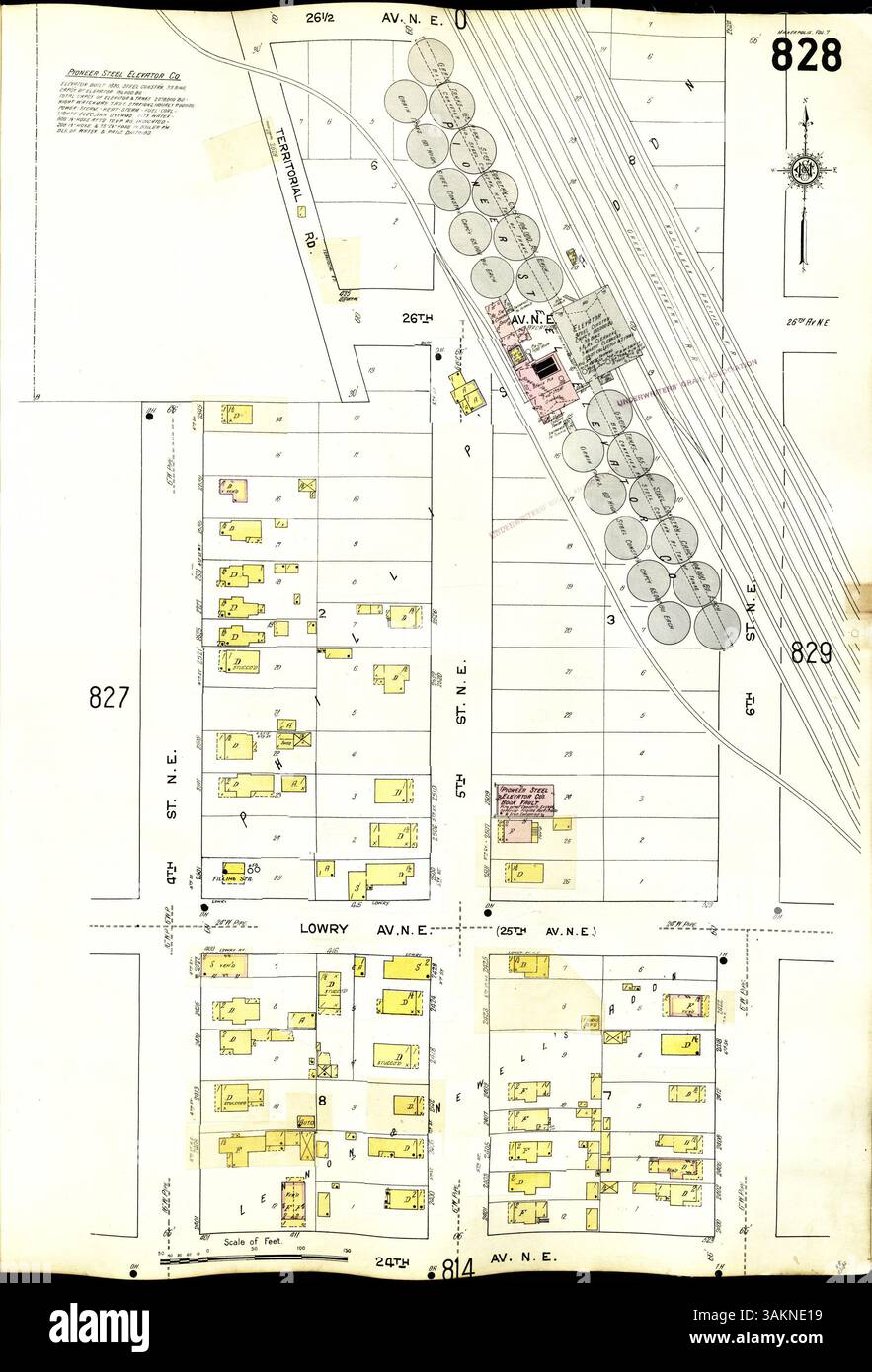 Sanborn fire insurance maps are a crucial historical resource, showing ...