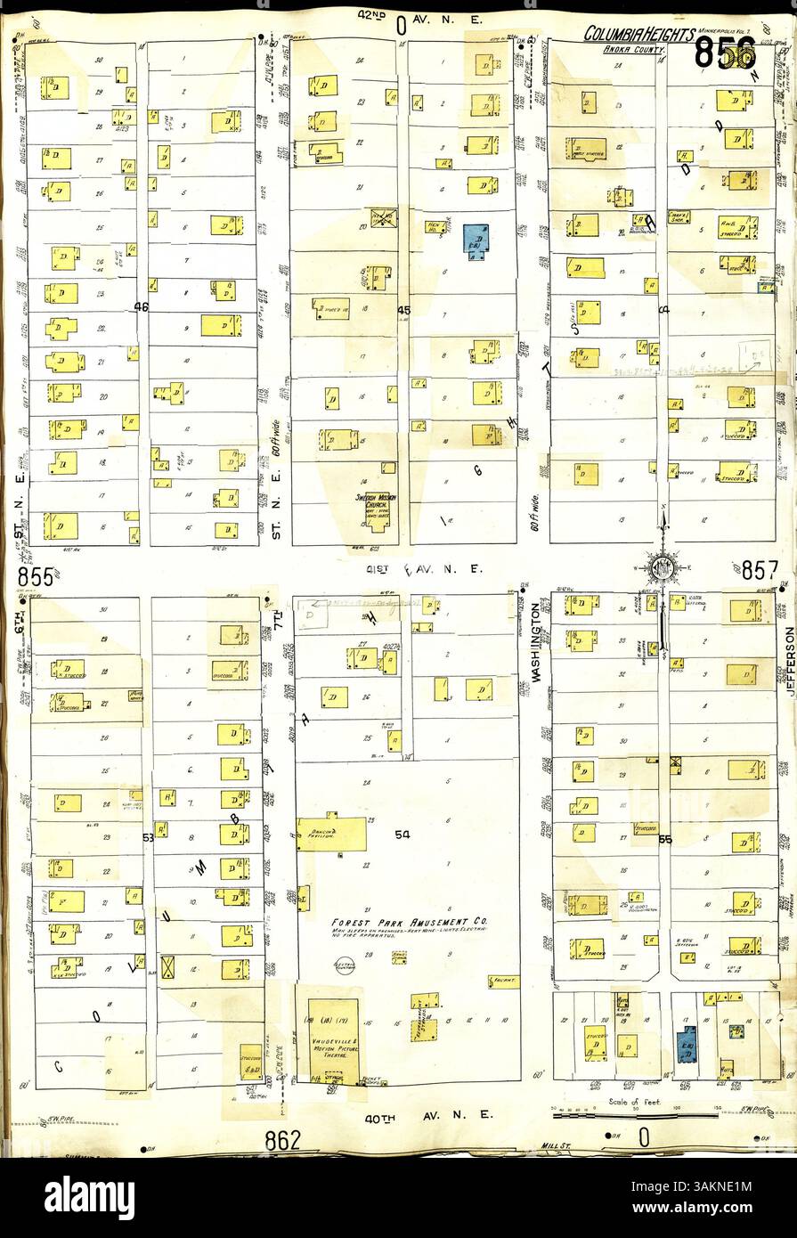 Sanborn Maps of Minneapolis, Volume 7, illustrate the city's growth ...