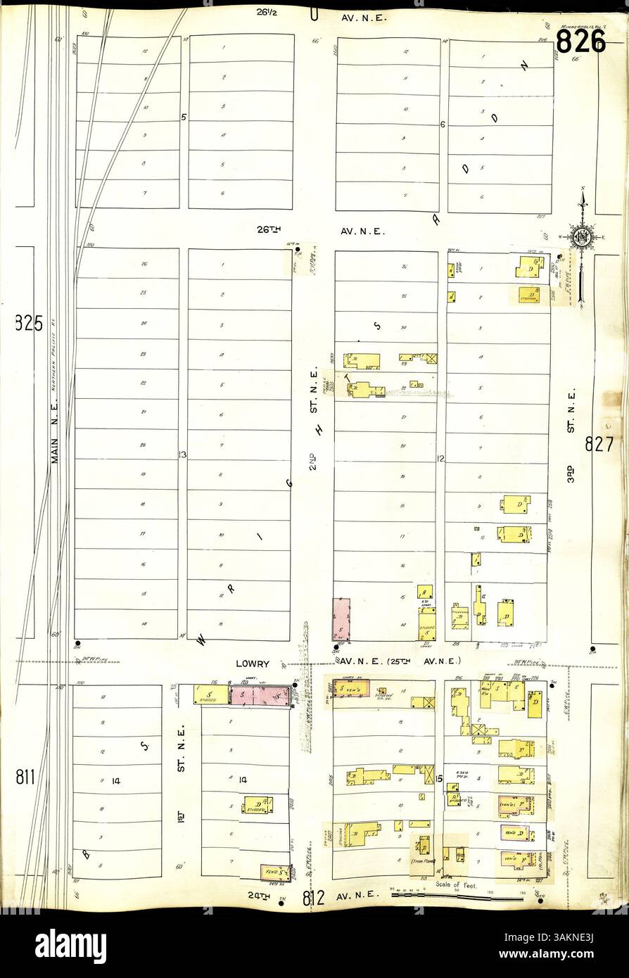 Sanborn fire insurance maps from Minneapolis provide detailed insights ...