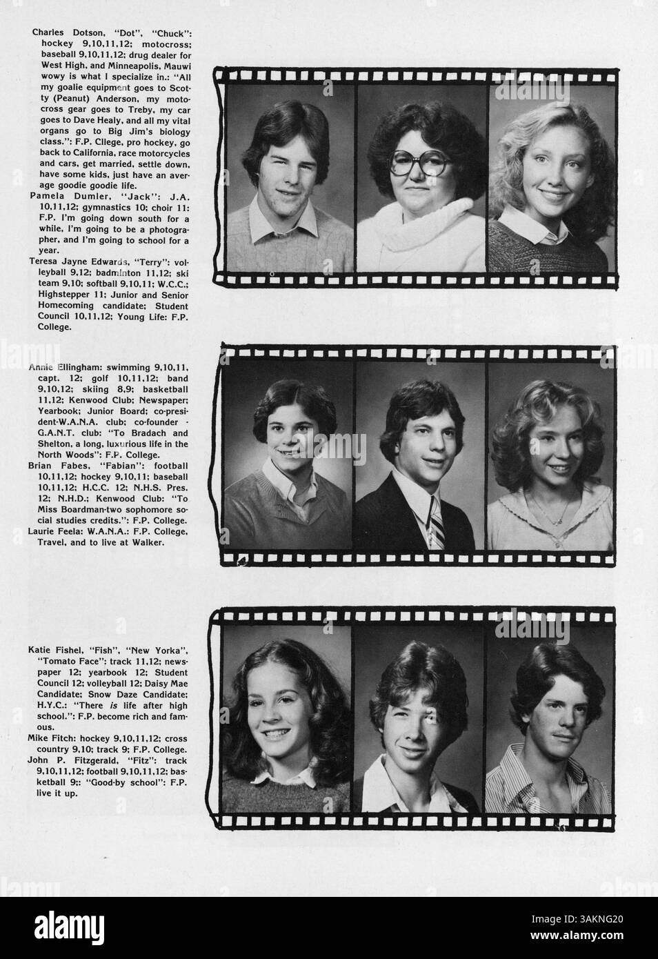 This 1980 high school yearbook, titled 'Hesperian,' captures the ...