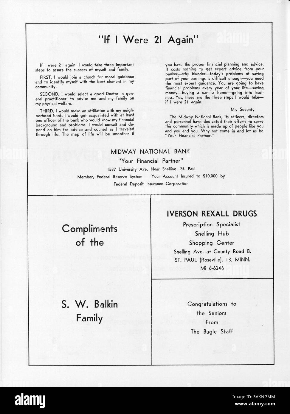 This high school annual documents the students, teachers, clubs ...