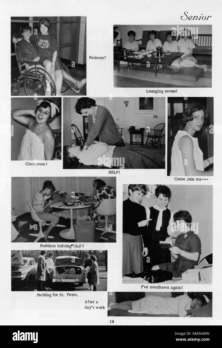 This yearbook from the Hennepin General Hospital School of Nursing ...