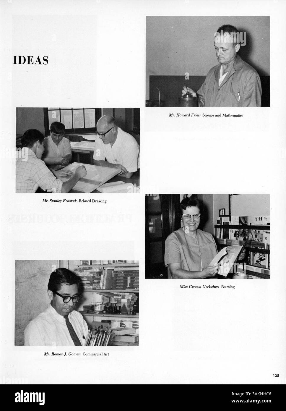This 1968 vocational yearbook highlights the key moments of the 1967 ...