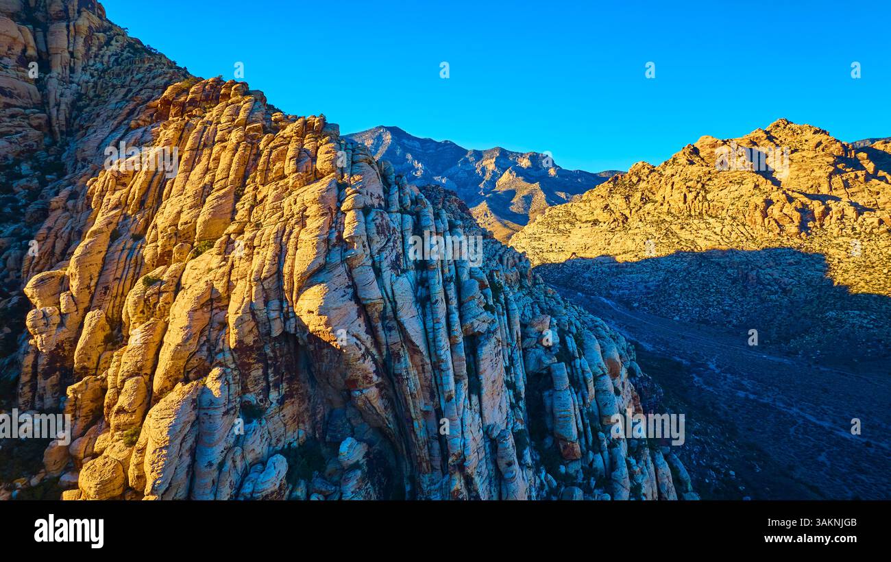 Aerial red canyon golden hi-res stock photography and images - Alamy