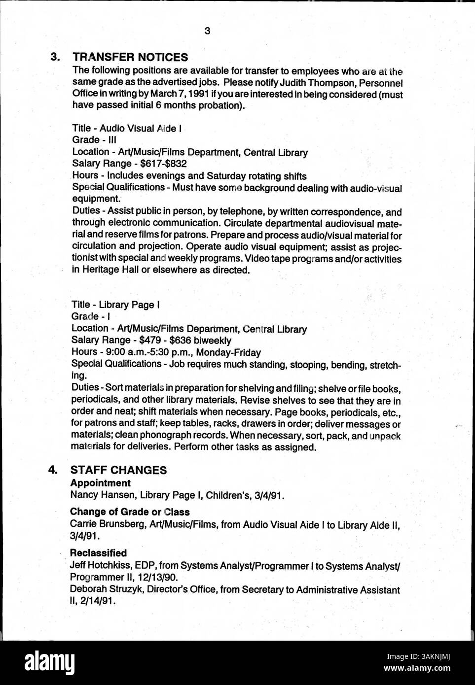 The 1991 Minneapolis Public Library official bulletin provided weekly ...