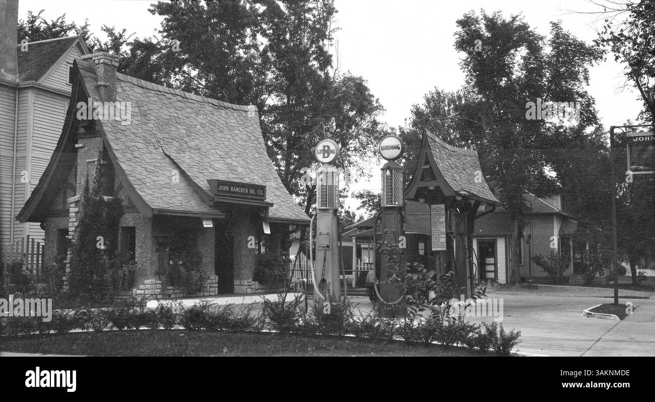 Image of the John Hancock Oil Company building captured by the Hennepin ...
