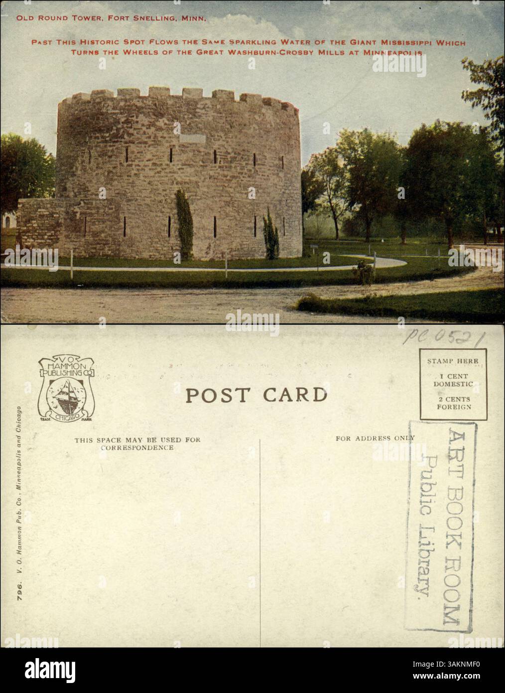 Photograph of the Old Round Tower at Fort Snelling in Minnesota ...