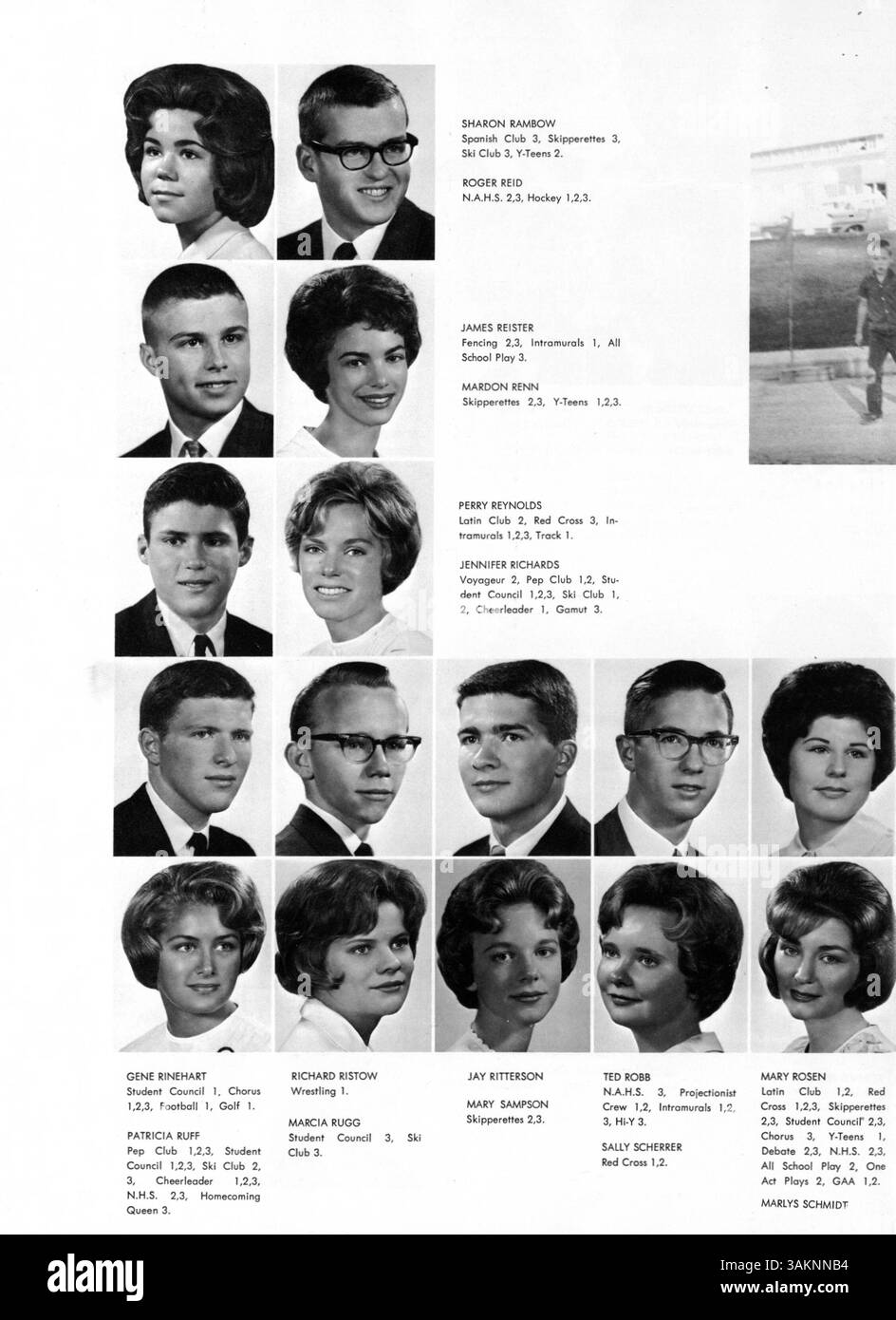 The 1964 'Voyageur' yearbook captures highlights of Minnetonka High ...