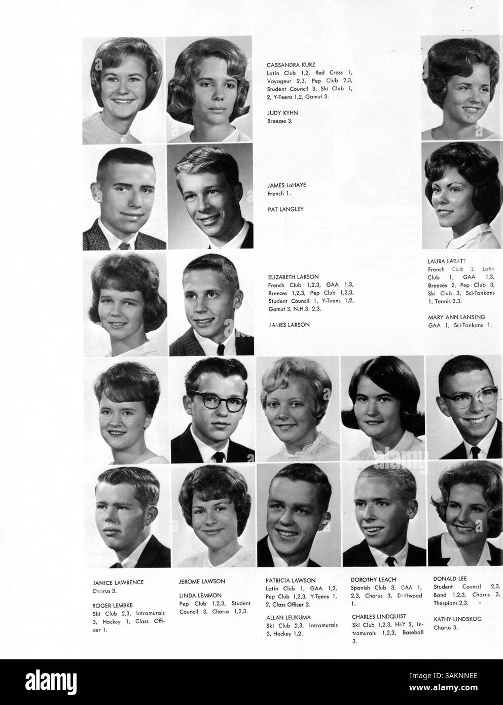 'Voyageur of 1964' documents the 1963-1964 school year at Minnetonka ...