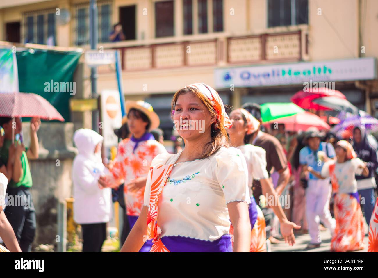 Odiongan, Romblon, Philippines. April 10, 2025. Colorful costumes of ...