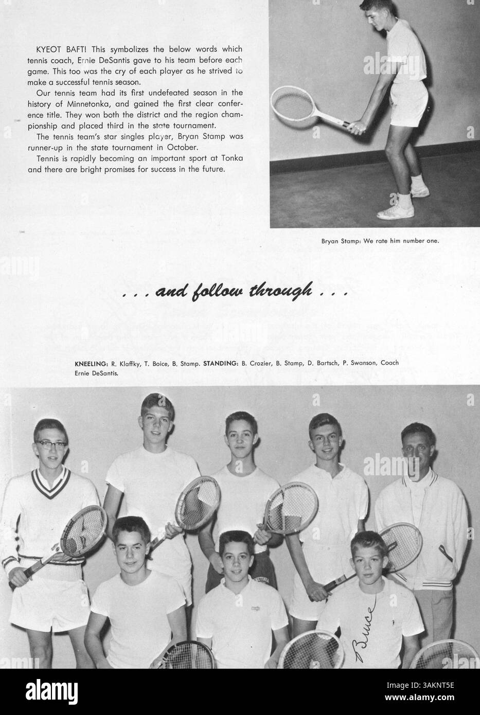 Voyageur 1960 documents the academic, social, and extracurricular life ...