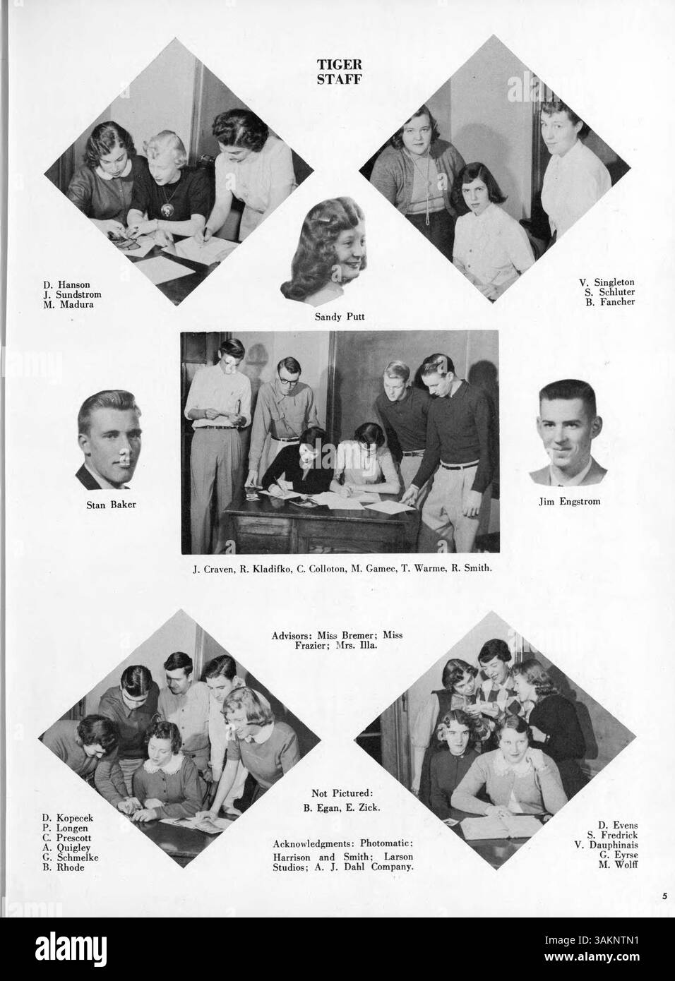 This yearbook from South High School captures the essence of the 1952 ...