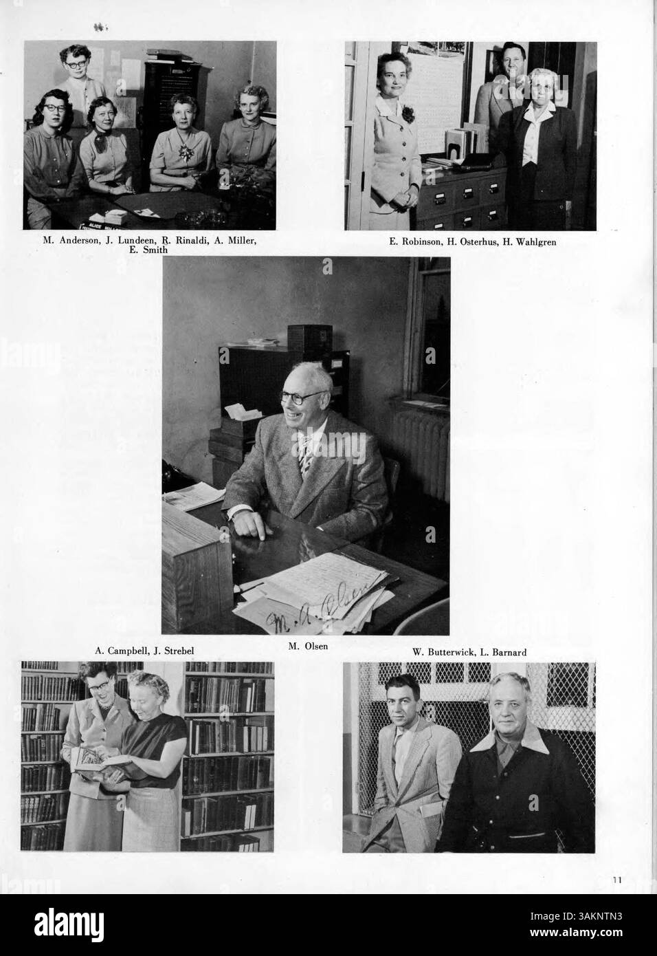 The 1953 South High Yearbook documents students, teachers, athletics ...