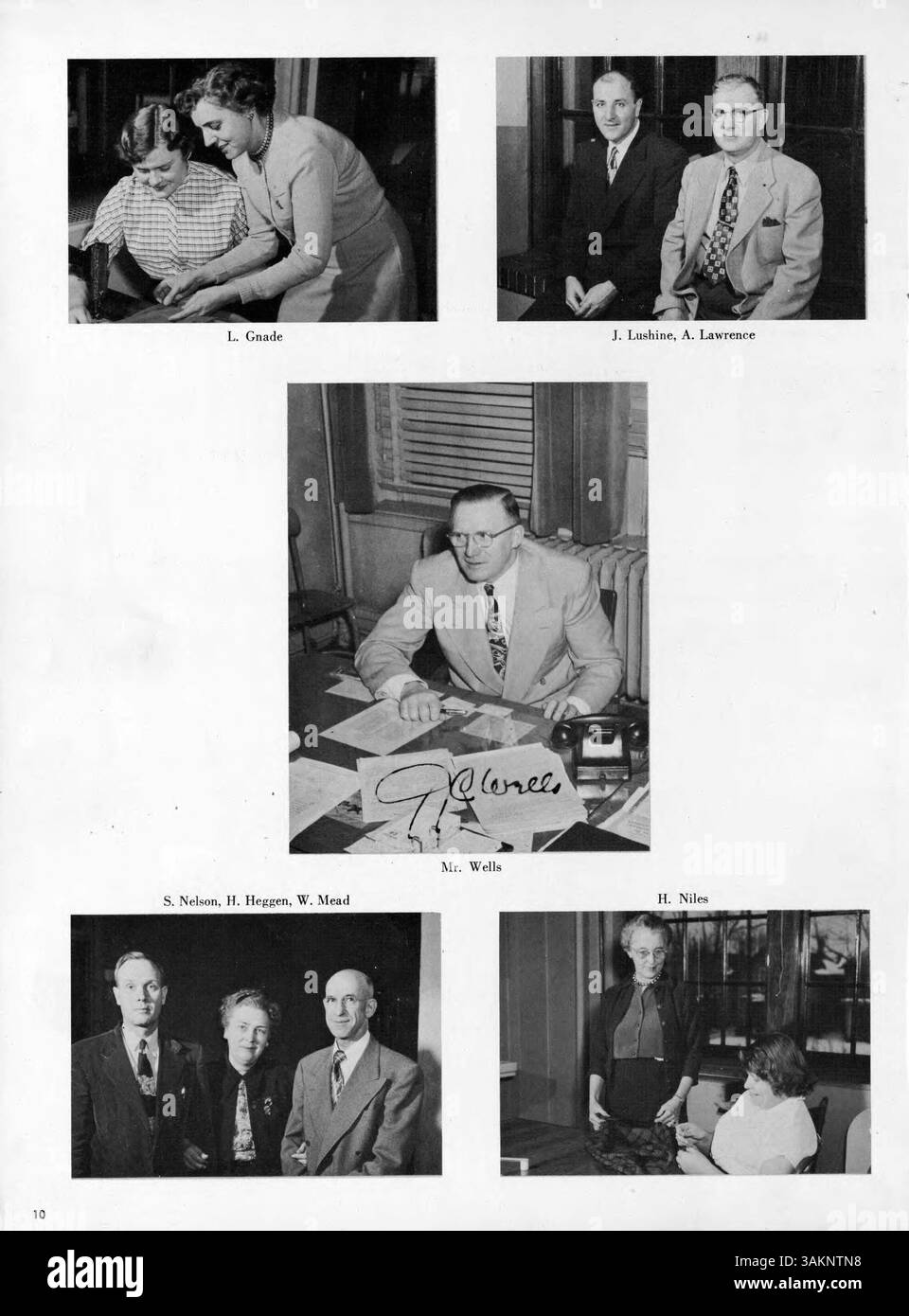 The South High Yearbook of 1953 showcases students, teachers, athletics ...