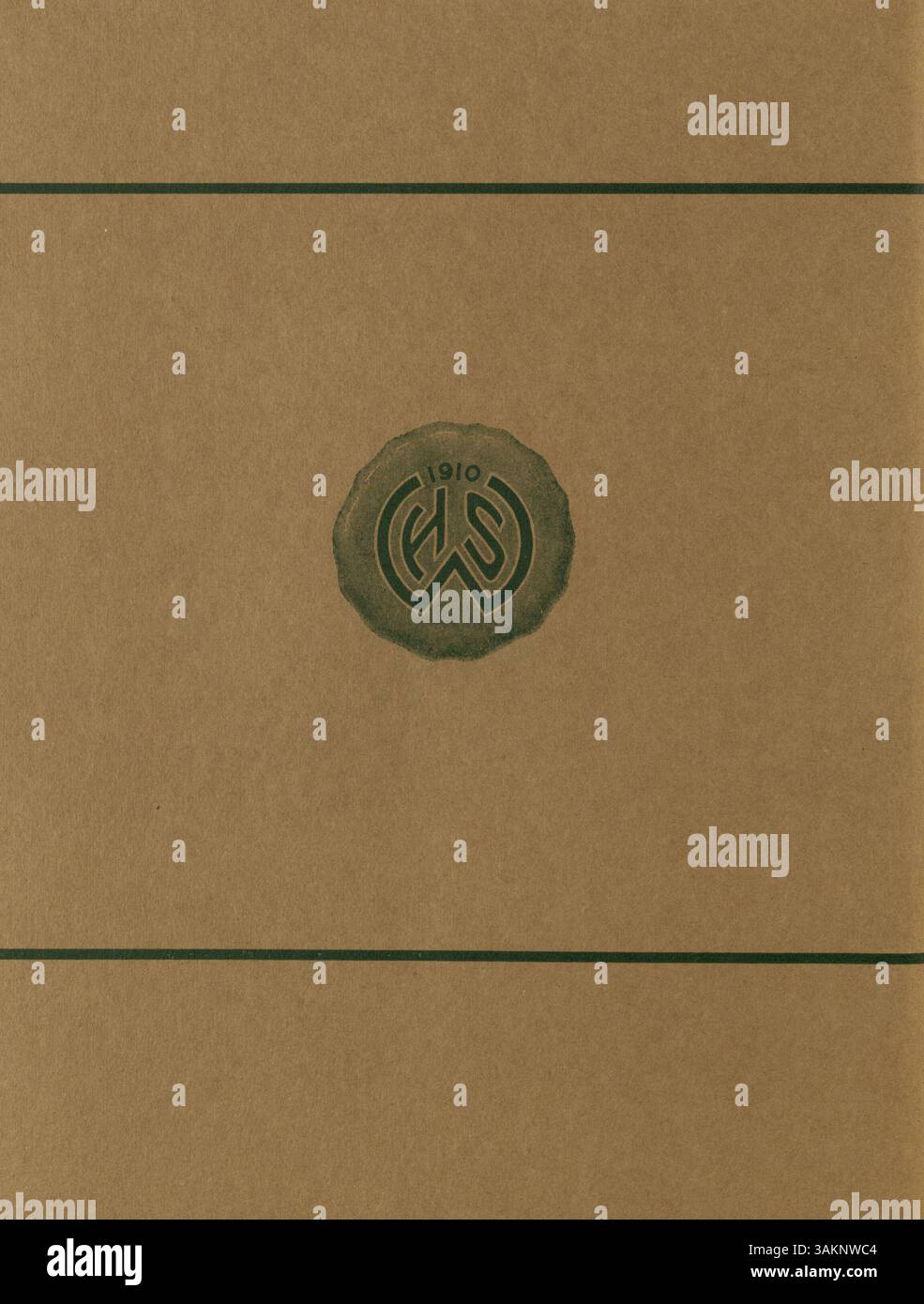 The 1910 'Hesperian' yearbook from West High School records the ...