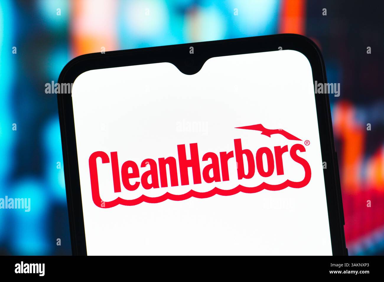 Canada. 12th Apr, 2025. In this photo illustration, the Clean Harbors ...