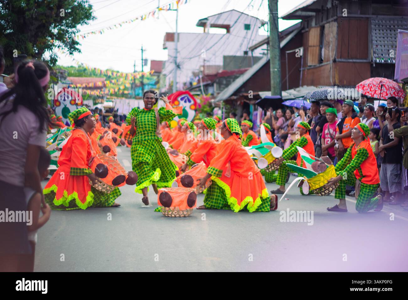 Odiongan, Romblon, Philippines. April 10, 2025. Colorful costumes of ...