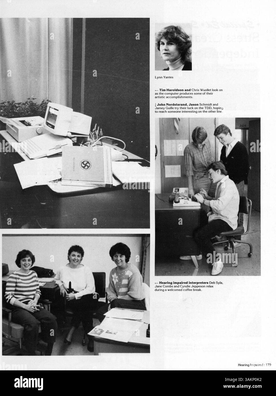 The 1986 yearbook from St. Louis Park High School chronicles the ...