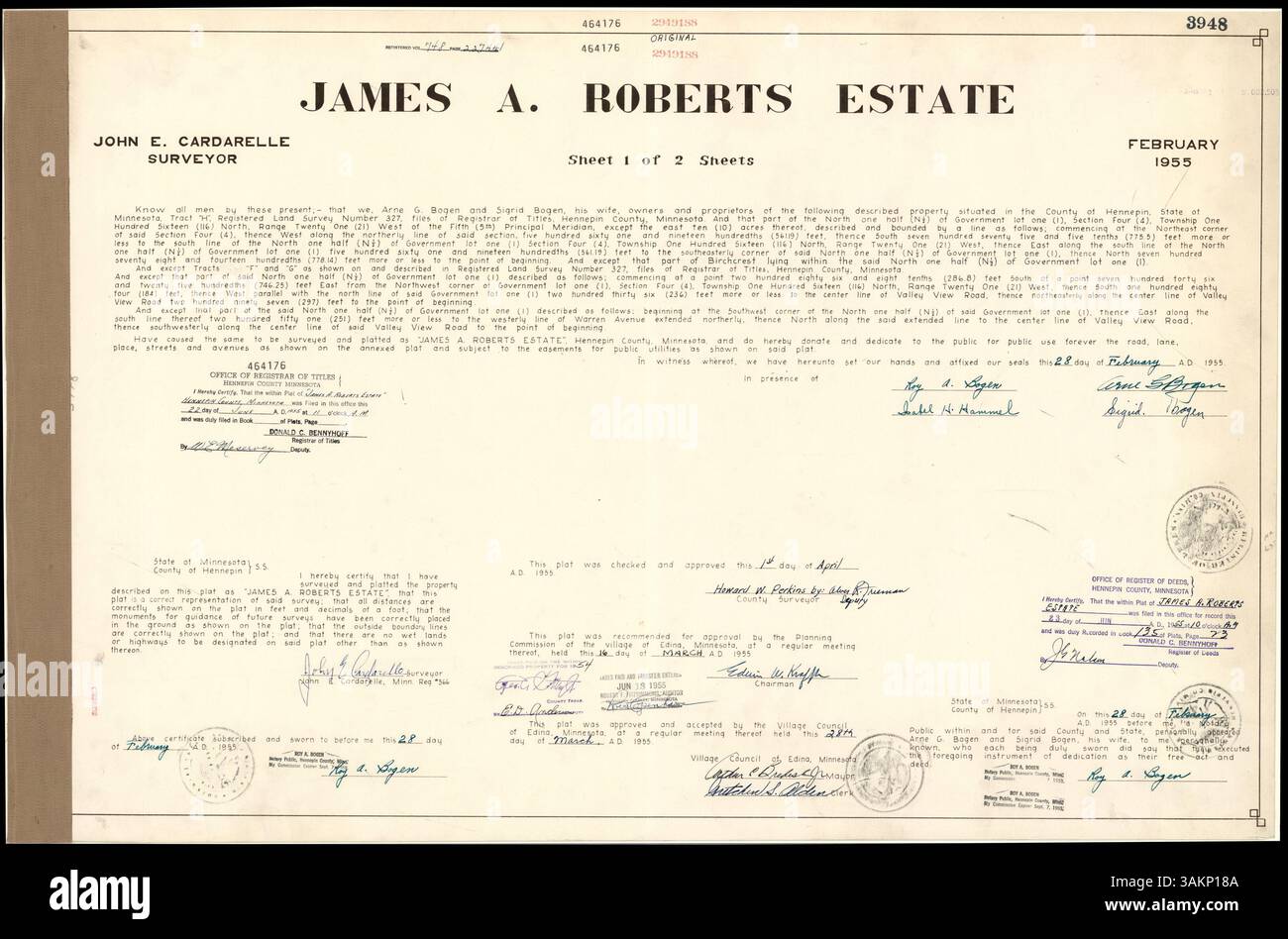The James A. Roberts Estate documents the legacy and possessions of James A. Roberts, showcasing ...