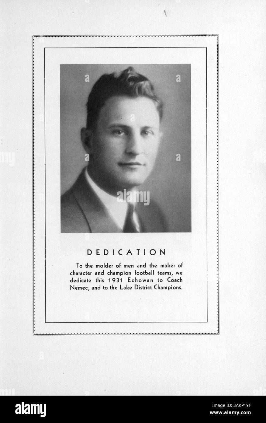 The 1931 Echowan yearbook showcases the students, faculty, clubs ...