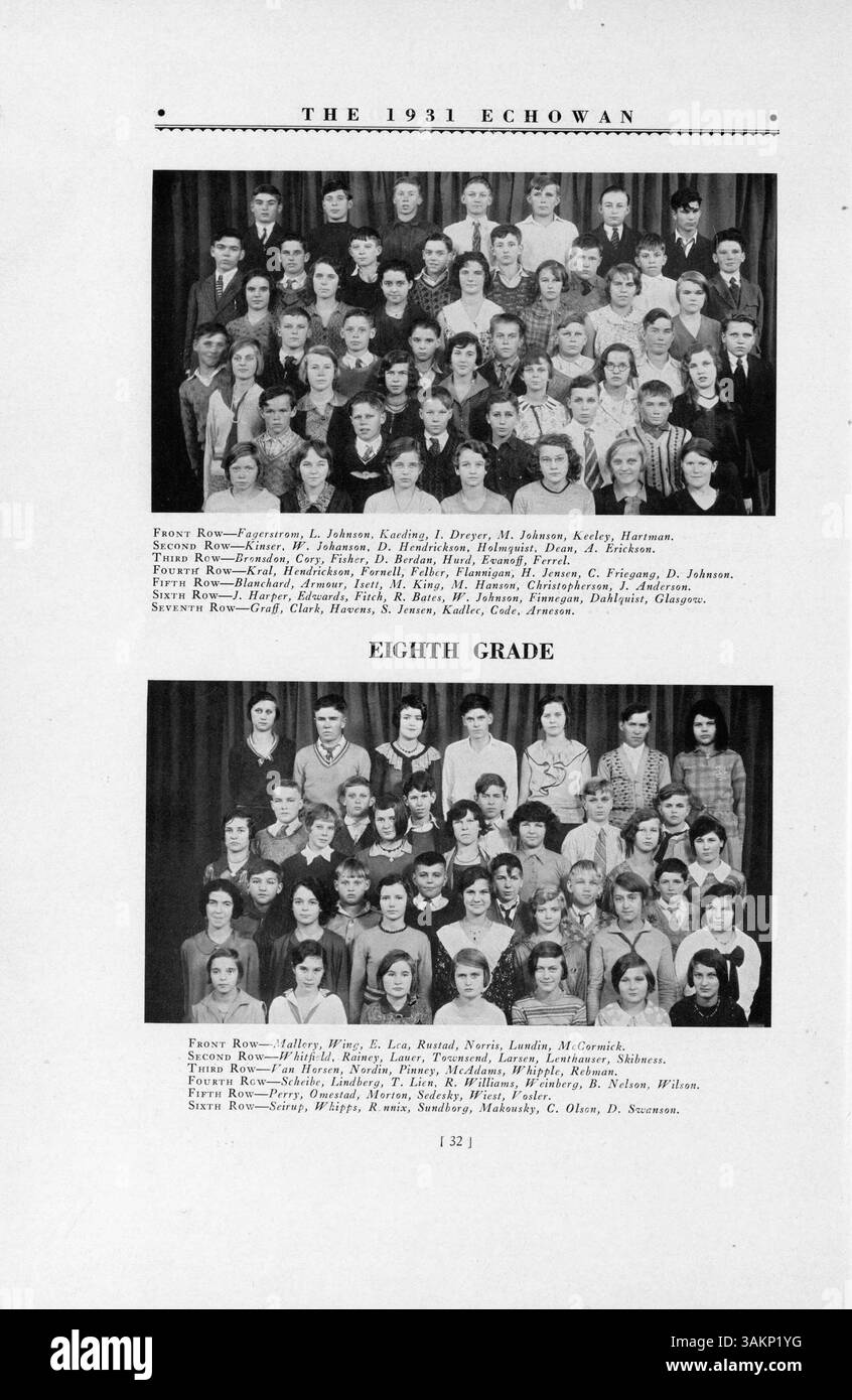 This high school yearbook from 1931 documents students, teachers, clubs ...