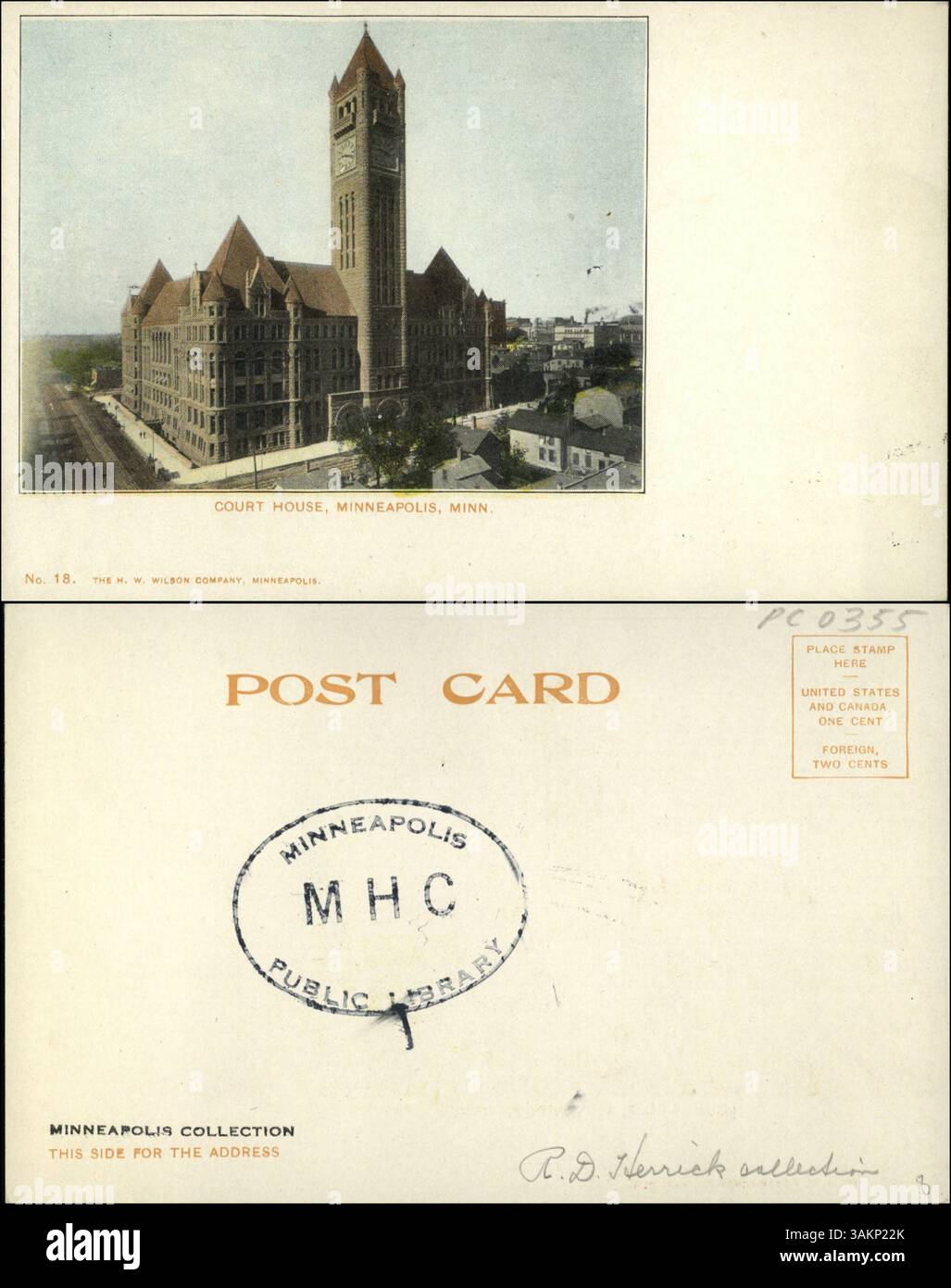 The exterior view of the Hennepin County Courthouse in Minneapolis ...