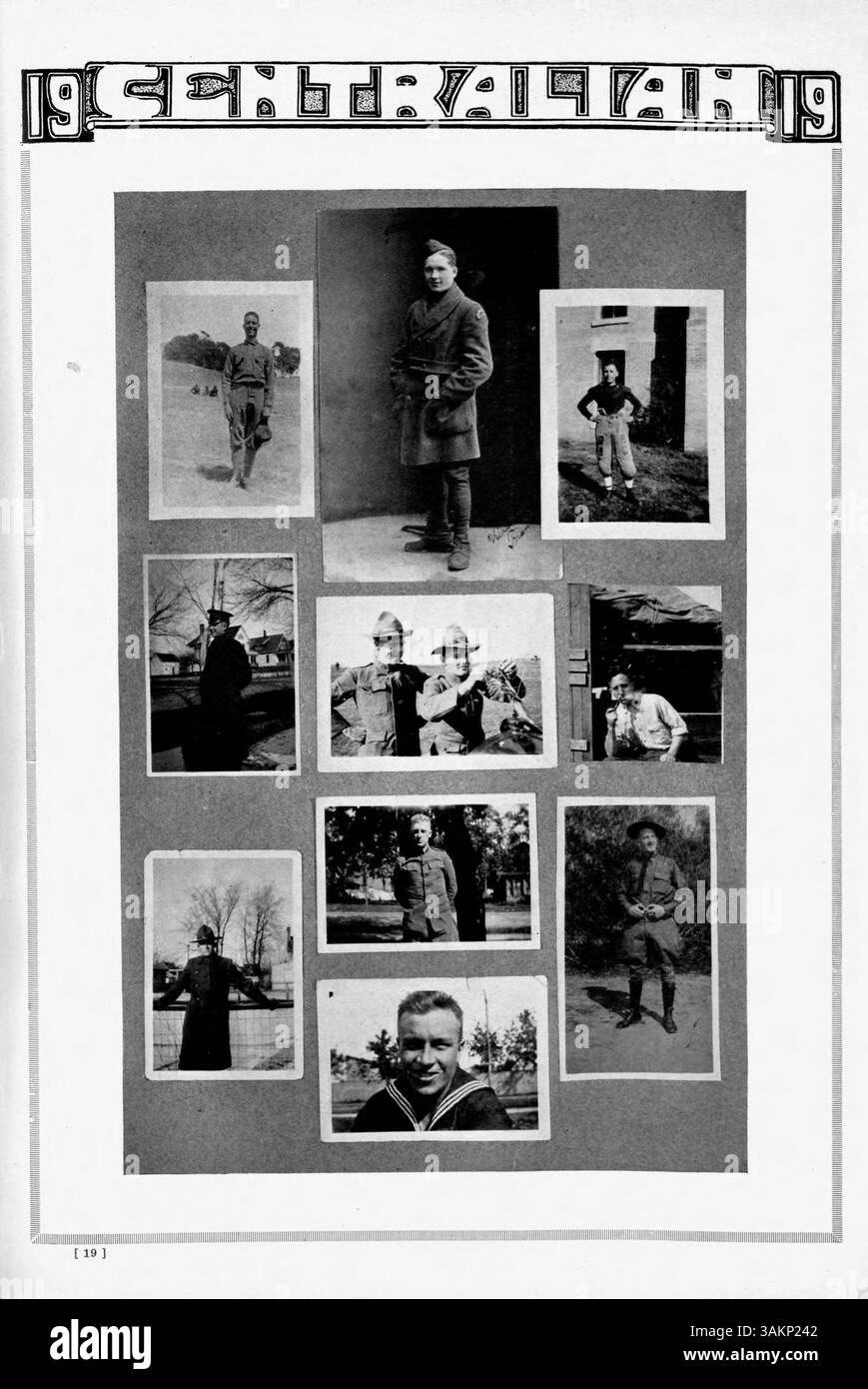 The 'Centralian' yearbook from 1919 reflects on the significant moments ...
