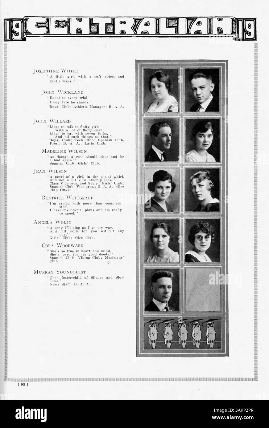 The Centralian yearbook from 1919 captures student life, educational ...